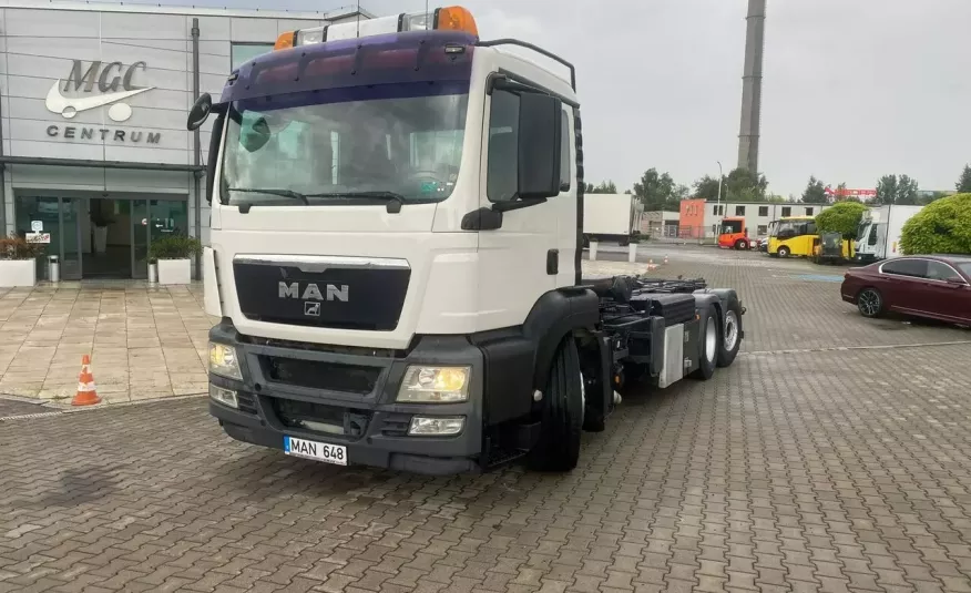 MAN TGS 26.440 Hakowiec, , Super stan, 3 osie skrętna getruck.eu 2009r 499 145km
